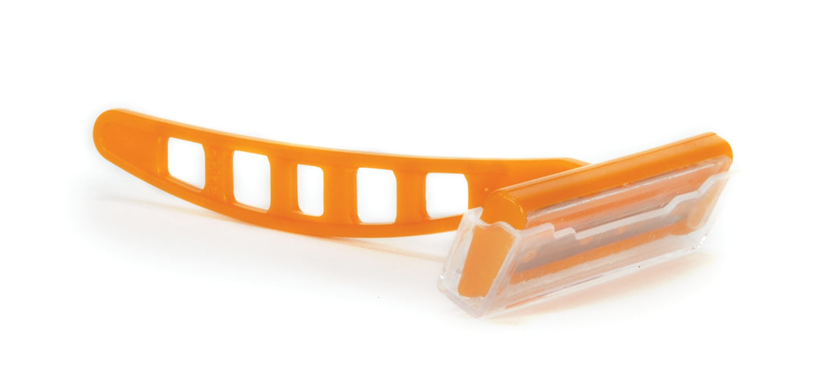 Orange Anti Shank Razor-Case of 1000 – CareApparel